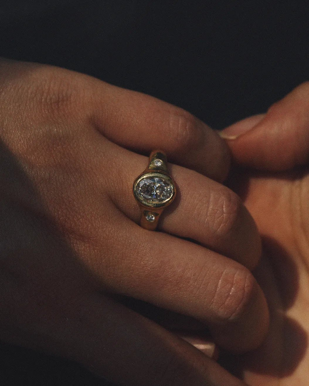 Ceremonial Ring IV - Diamond Wedding Ring - Pamela Love