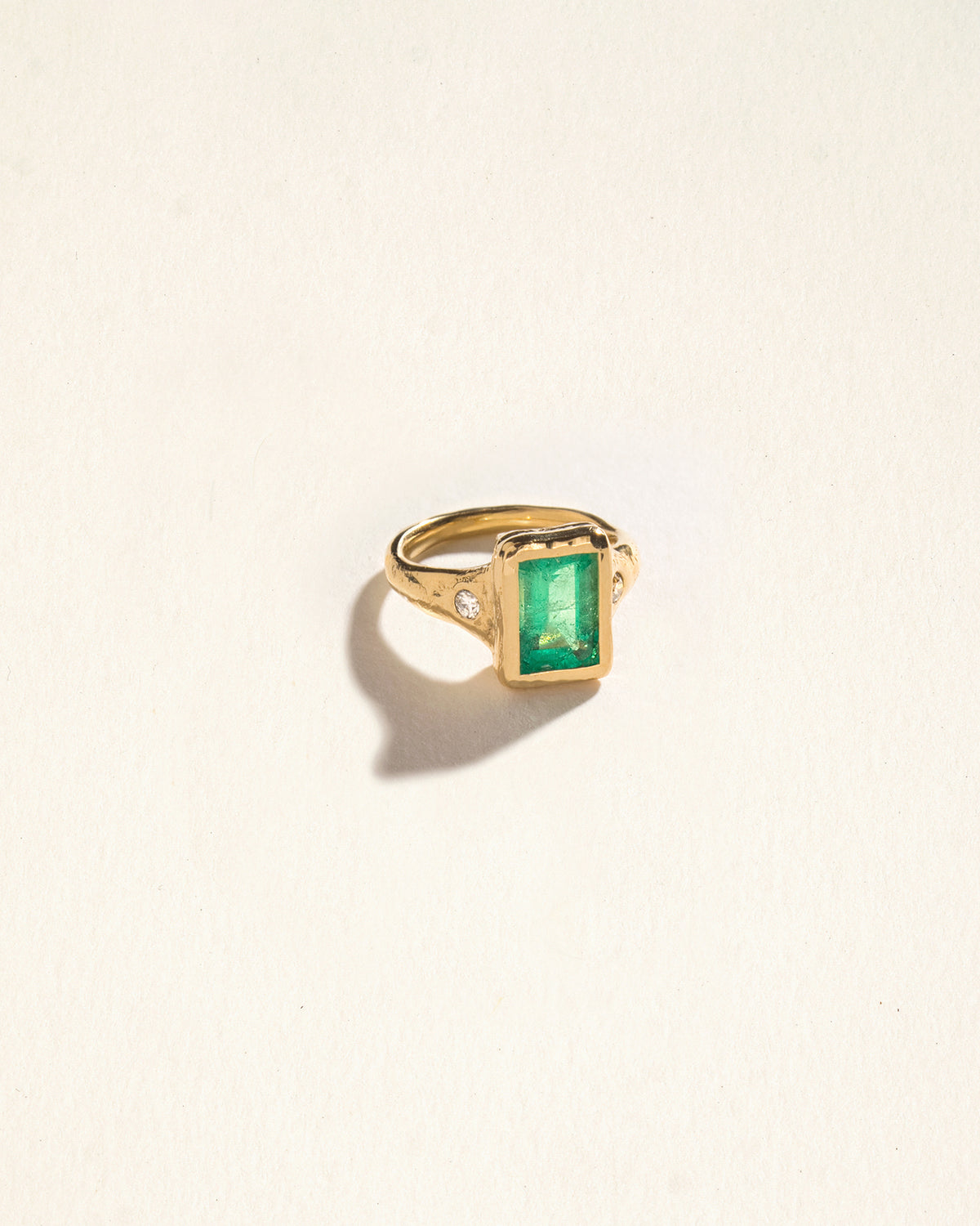 Astraea, Muzo Emerald Ring - Pamela Love